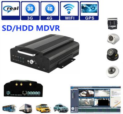 중국 4Ch SD/HDD 3G 이동할 수 있는 DVR 감시 카메라 시스템 지원 순간 기록 판매용