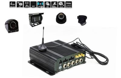 중국 이중 SD 카드 이동할 수 있는 DVR Ahd 720P 이동할 수 있는 DVR 3G/4G WIFI GPS 실시간 모니터링 차 DVR 판매용