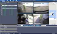 China Van Security 3G Mobile DVR 12V Car CCTV Web Based Vehicle Tracking System for sale