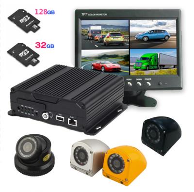 중국 하나에서 AHD 4는 4개의 사진기 카드 이동할 수 있는 DVR 3G/4G GPS 와이파이, 1080P 해결책을 가진 SD 이중으로 합니다 판매용