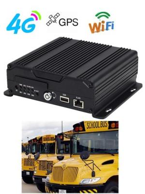 중국 버스를 위한 1080P 4G 3G GPS 와이파이 이중 SD 카드 이동할 수 있는 차량 DVR H.264 판매용