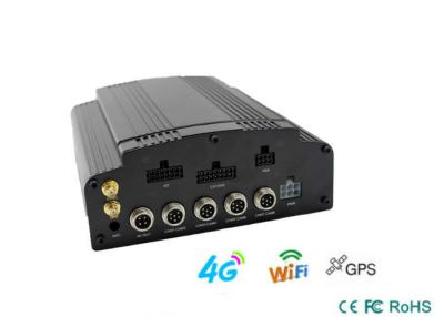 중국 M718 H.264 비디오 압축 8 채널 모바일 DVR 지원 3G / 4G GPS 와이파이 판매용