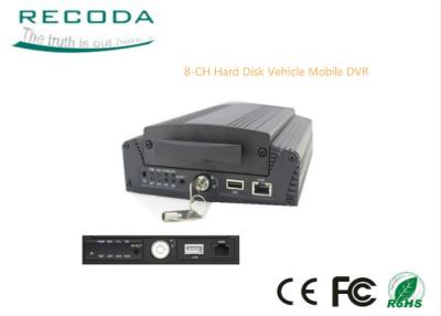 중국 M718 8 채널 3G 모바일 DVR 리눅스 OS 3G / 4G GPS 와이파이 라이브 뷰 GPS 추적 지원 판매용