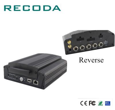 Cina Caricamento di programmi oggetto mobile mobile d'inseguimento dell'automobile DVR WIFI dei sistemi HDD/SD 4Ch 720P della macchina fotografica di GPS Dvr in vendita