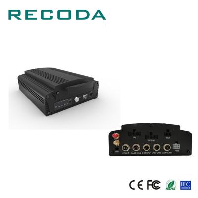 중국 GPS 추적 이동할 수 있는 Dvr 사진기 체계 HDD/SD 4Ch 720P 이동할 수 있는 차 DVR 와이파이 다운로드 판매용