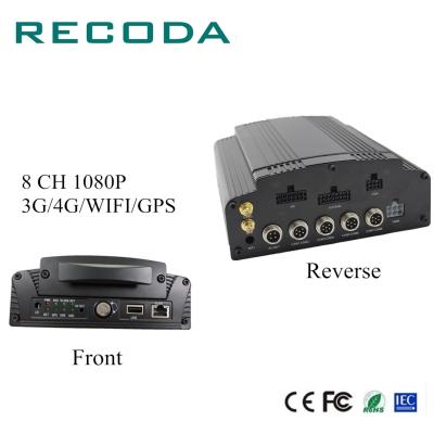 중국 1080P 8 CH HDD/SD 이동할 수 있는 차량 감시 시스템 4G/WIFI/GPS 실시간 모니터링 판매용