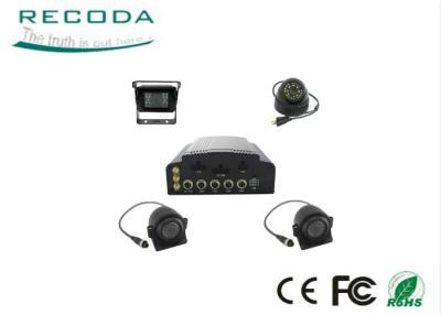 중국 M710 하드 디스크 이동가능 차량 DVR 4G 라이브 스트리밍 GPS 추적 / 와이파이 4CH AHD 720P 판매용