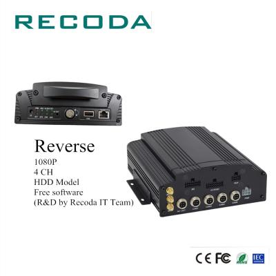 Cina input del sensore 4CH AHD del videoregistratore HDD/SD 4G/WIFI/GPS G- di Dvr dell'automobile di risoluzione 1080P in vendita