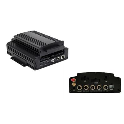 중국 높은 충격 증거 이동할 수 있는 Dvr 사진기 체계 4Ch 1080P HDD SD 카드 안정성 항공 마개 판매용