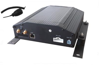 중국 원격 제어 무선 네트워크를 가진 HDD WIFI GPS 가득 차있는 D1 3G 4CH 차 DVR 판매용