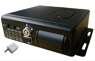 중국 GPS WIFI를 가진 차/트럭/버스 H.264 3G 살아있는 영상 4CH SD 카드 이동할 수 있는 차량 DVR 판매용