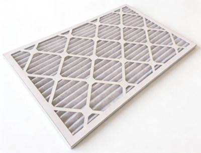 China 16*25*1 Furnace Air Filter Decompose Formaldehyde Indoor HVAC Air Filters for sale