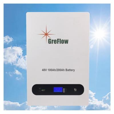 Cina Energia solare astuta della batteria 48v 200ah Lifepo4 10kwh della parete di potere di stoccaggio in vendita