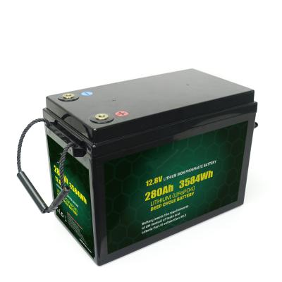 Cina Pila secondaria dell'OEM 12v 280Ah Lifepo4 per i rimorchi di campeggiatore dei caravan in vendita