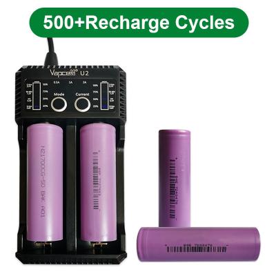 China BAK N21700CG 21700 Battery 5000mah 2C Rechargeable Lithium Ion Battery for sale