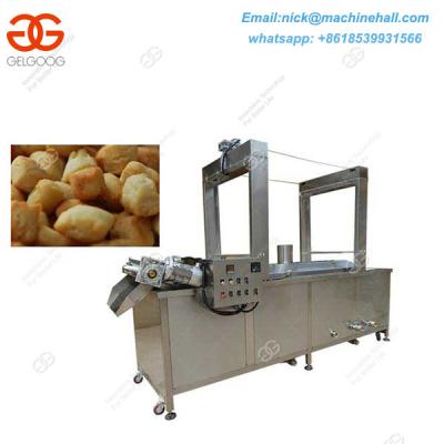 China Continuous Frying Machine for Chips|High Efficiency Fred Peanuts|Potato Chips Continuous Manufacture for sale
