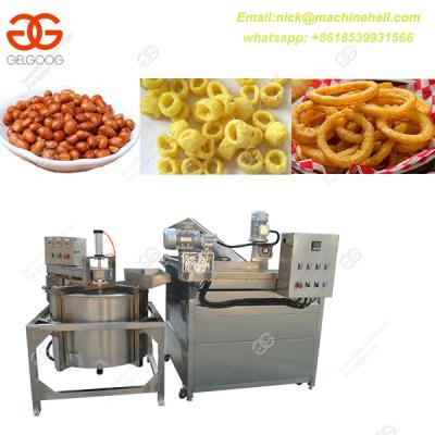 China Automatic Fried Potato Chips Frying Machine Line|Fried Broad Bean Machine Line for sale