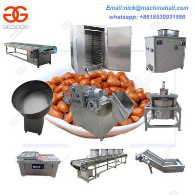 China Industrial Drying Type Peanut Frying Machine Line|Factory Drying Peanut Fryer Production Line for Sale for sale