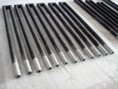 China Elementos de aquecimento de alta temperatura do carboneto de silicone, o calefator 1400 do carboneto de silicone do °C barra à venda