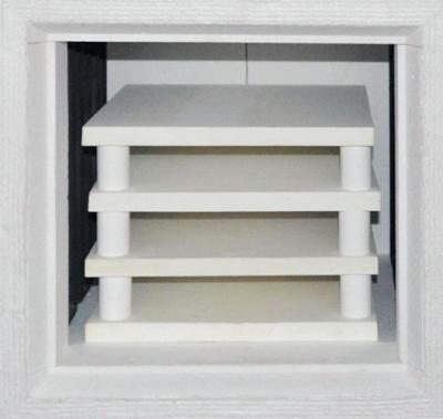 Cina Cartone di fibra ceramico ad alta densità, pannello isolante della fibra ceramica della camera della fornace in vendita
