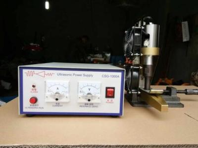 China The new digital ultrasonic for Ultrasonic nonwoven bag sealing and cutting machine for low price for sale