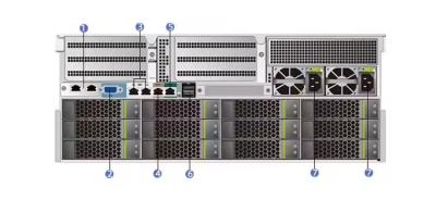 China Multifunktioneel ddr4 HUAWEI Fusion Server 5288 V5/V6 4u Rack Server Te koop