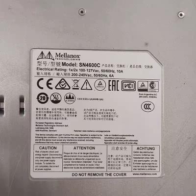 中国 NVIDIA Mellanox MSN4600-CS2FC 64ポート 100GBeコアイーサネットスイッチ SN4600 密度の高い2U形式 販売のため