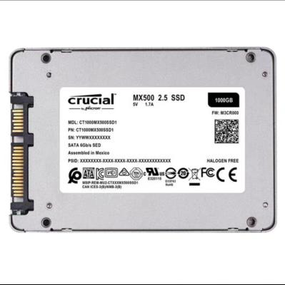 Cina Disco rigido ad alta velocità di Crucial MX500 1T SATA con SATA 6GB/s in vendita