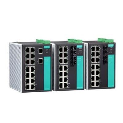 China Stabiele 16-poort beheerde Ethernet-switches Moxa EDS-516A-series-switch Te koop