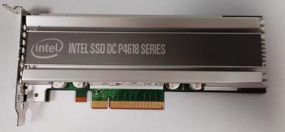 China Intel P4618 6.4T PCIE with 6.4TB SSD and 64-layer TLC 3D NAND technology à venda
