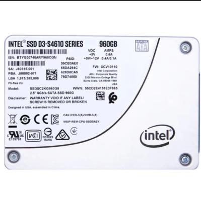 Cina Intel Practical hard drive S4610 960G SATA/ S4610 960G SATA of DELL Edition in vendita