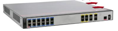 中国 Huawei Enterprise Routers  NetEngine AR6140H-S with 2 AC power modules and 4G memory 販売のため