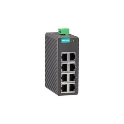 中国 Moxa EDS-208  unmanaged Ethernet switches 8-port entry-level 販売のため