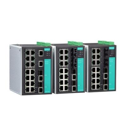 Cina Moxa EDS-518A Series switch 16+2G-port Gigabit managed Ethernet switches in vendita
