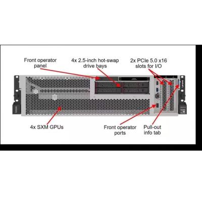 中国 Lenovo ThinkSystem SR675 V3 4th Generation AMD EPYC Series CPU 3U DDR5 Rack Server 販売のため