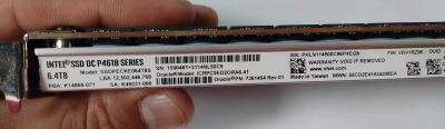 Cina 6.4TB SSD Intel P4618 6.4T PCIE  with 3D NAND technology  64-layer TLC in vendita