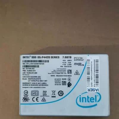 Cina Intel P4420 7.68T U.2 High Endurance Enterprise nvme Server SSD 2.5'' in vendita