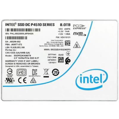 Cina Cloud Inspired Storage Optimized Intel P4510 8T U.2 for server in vendita