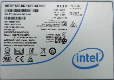 Cina Cloud Inspired Storage Optimized Intel P4510 8T U.2 for server in vendita