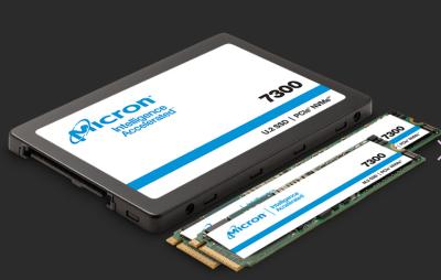 中国 hard drive with PCIe Gen3 1*4  2*2NVMe of Micron 7300PRO 3.84T U.2 SSD 販売のため