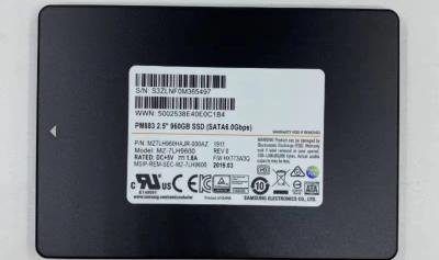 Cina Cost-effective Sumsung PM883 960G/1.92TB SATA with SATA 6.0 Gbps interface 2.5'' hard drive in vendita
