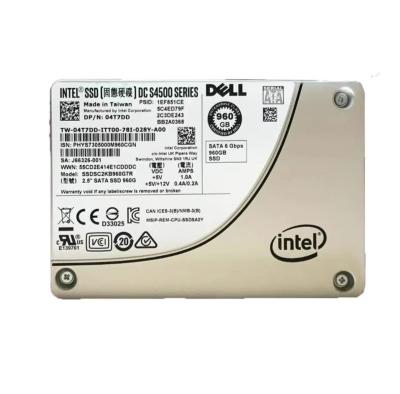 中国 Powerful Intel hard drive S4500 / S4600 960G SATA 3.0 6Gb/s of  dell edition 販売のため