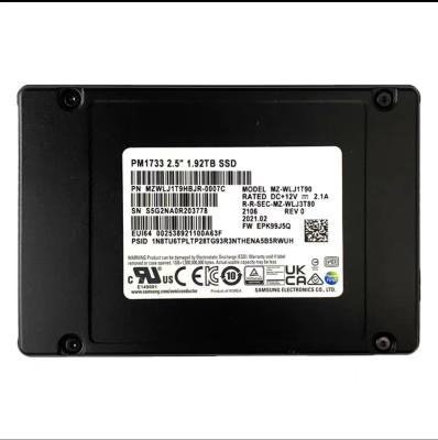 Cina Secure Samsung PM1733 1.92T U.2 for DELL version with PCIe Gen3/4*4 interface in vendita