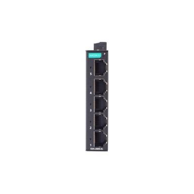 中国 Intelligent Moxa EDS-2005-EL Series switch 5-port entry-level unmanaged Ethernet switches 販売のため