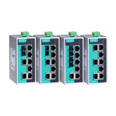 Cina Economical industrial Ethernet switch Moxa EDS-208A 8-port unmanaged  switch in vendita