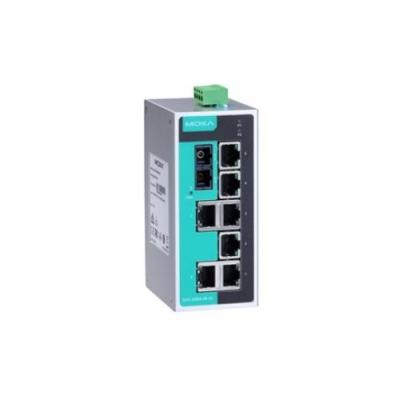 Cina Economical industrial Ethernet switch Moxa EDS-208A 8-port unmanaged  switch in vendita