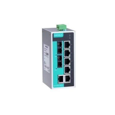 Cina Economical industrial Ethernet switch Moxa EDS-208A 8-port unmanaged  switch in vendita