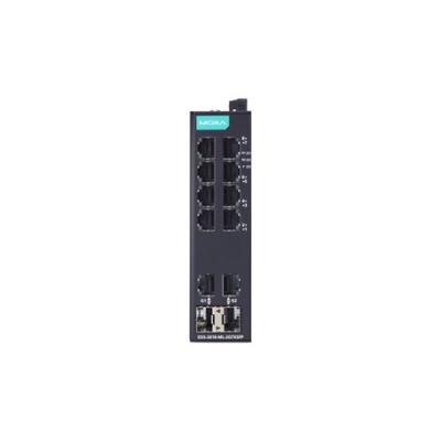 中国 Portable Moxa EDS-2010-ML  Series switch 8+2G-port Gigabit unmanaged Ethernet switches 販売のため