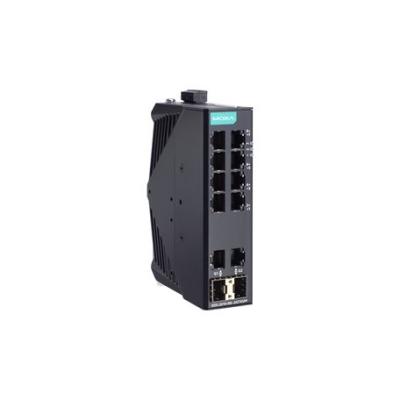 Cina Portable Moxa EDS-2010-ML  Series switch 8+2G-port Gigabit unmanaged Ethernet switches in vendita