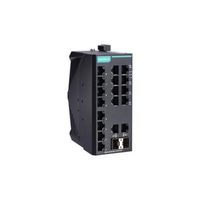 China Simple Moxa switch EDS-2018-ML 16+2G-port Gigabit unmanaged Ethernet switches Te koop